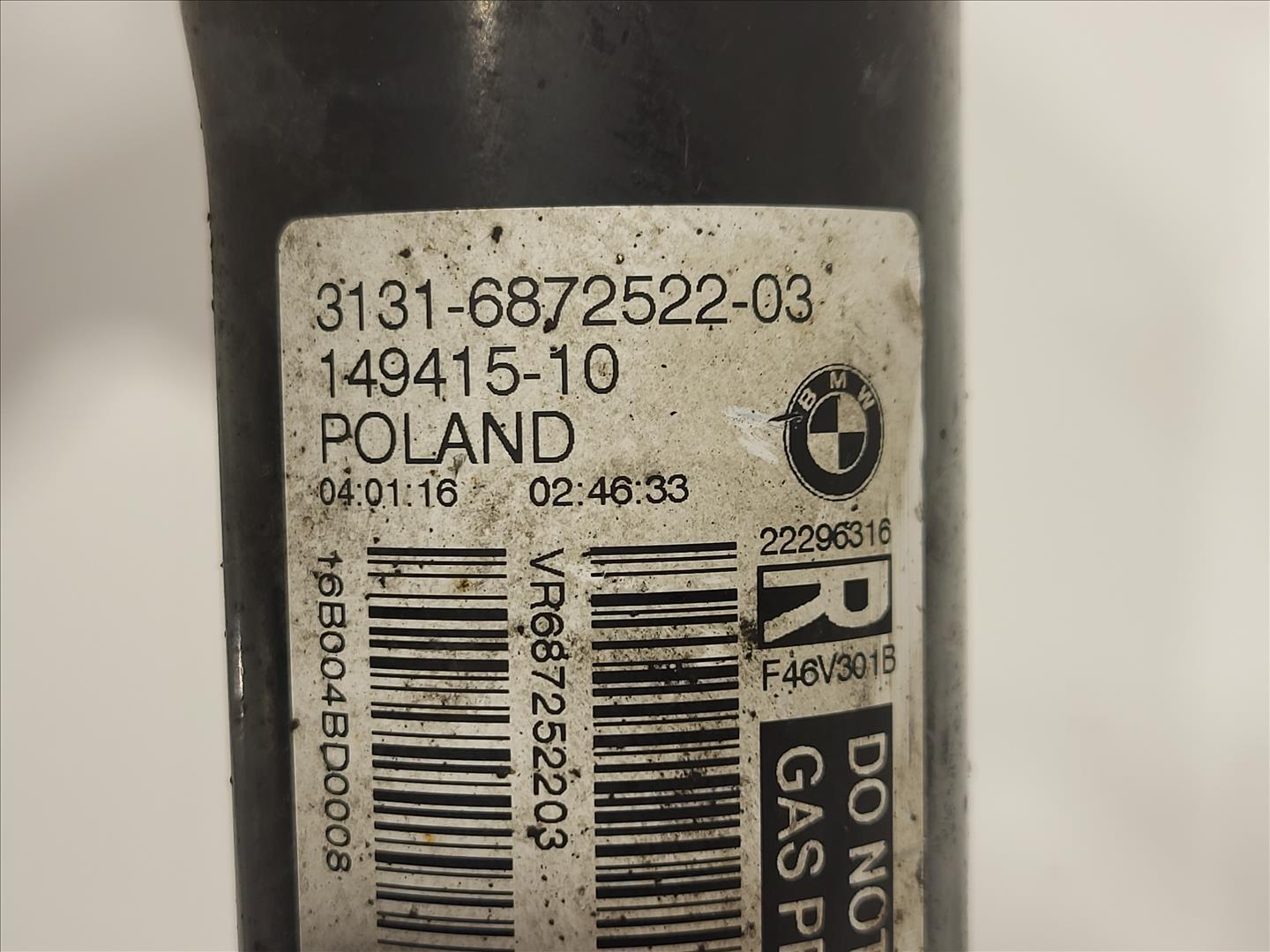 BMW 31306887334, 31316872522 | eBay.de