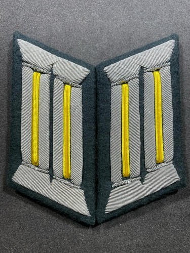 WW2 WWII German Military Heer Army Signals Uniform Tunic Collar Tabs ...