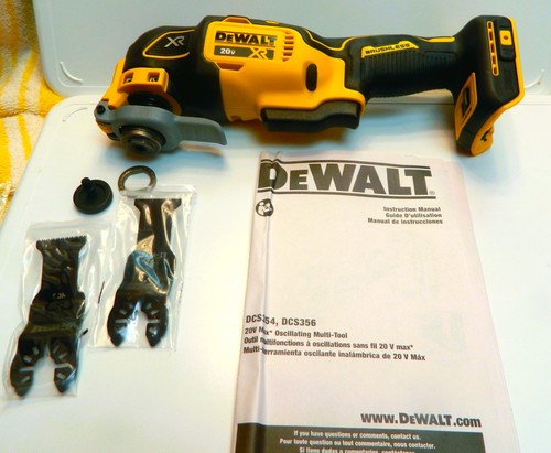NEW DEWALT DCS356 20V 20 Volt MAX Variable Speed Oscillating Multi-Tool ...