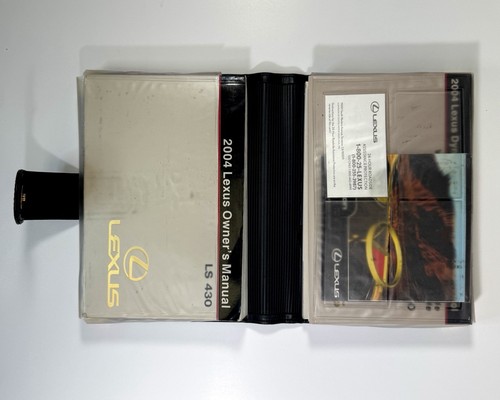 2004-2006 Lexus LS430 Owner’s Manual Set + Radar Cruise & Nav ...