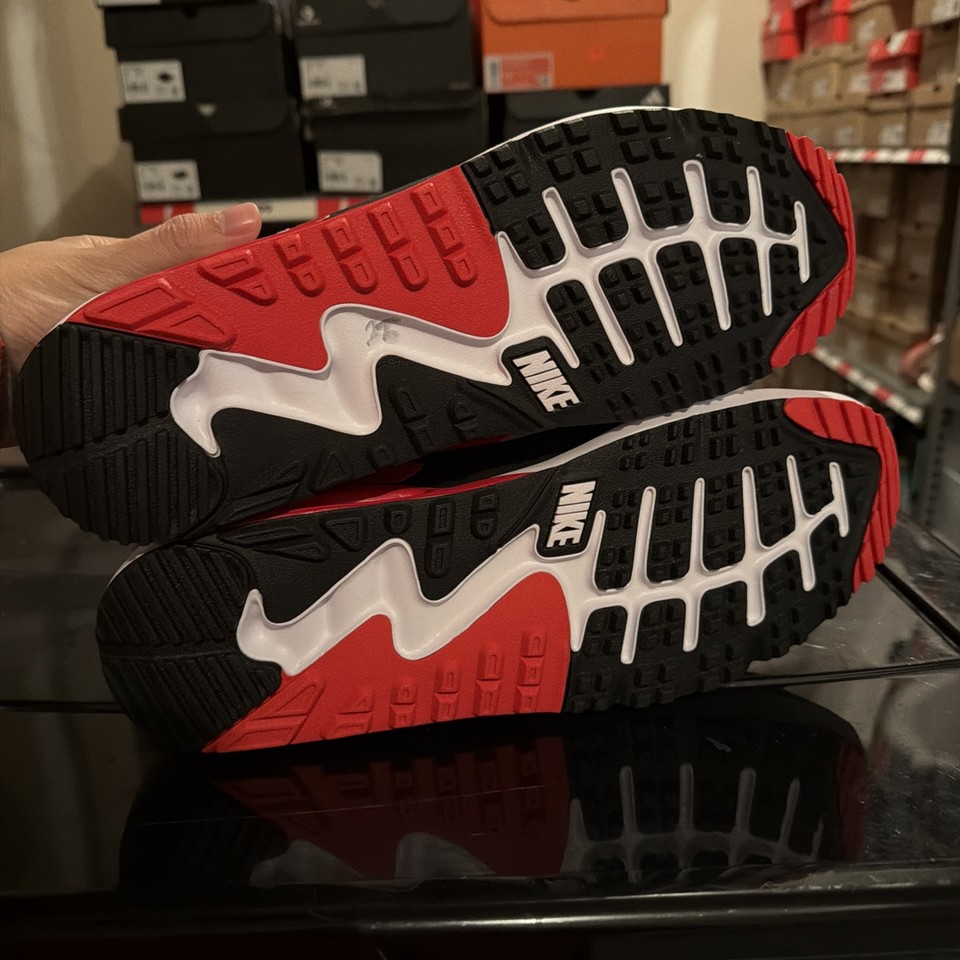 Nike Air Max 90 G Golf TB Spikeless White University Red Black DX5999 ...