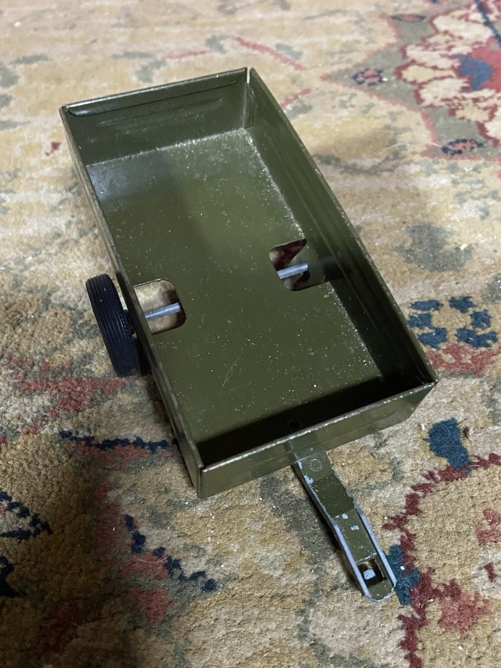 Vintage Triang Land Rover And Trailer ARMY Military 1976 Metal Toy RARE ...