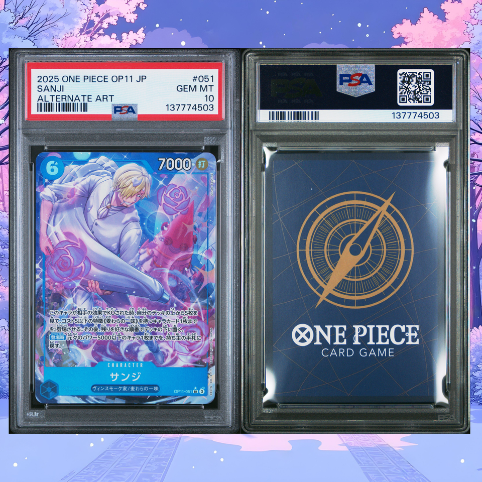 One Piece A Fist of Divine Speed (OP11) - Sanji SR Alternate Alt Art ...