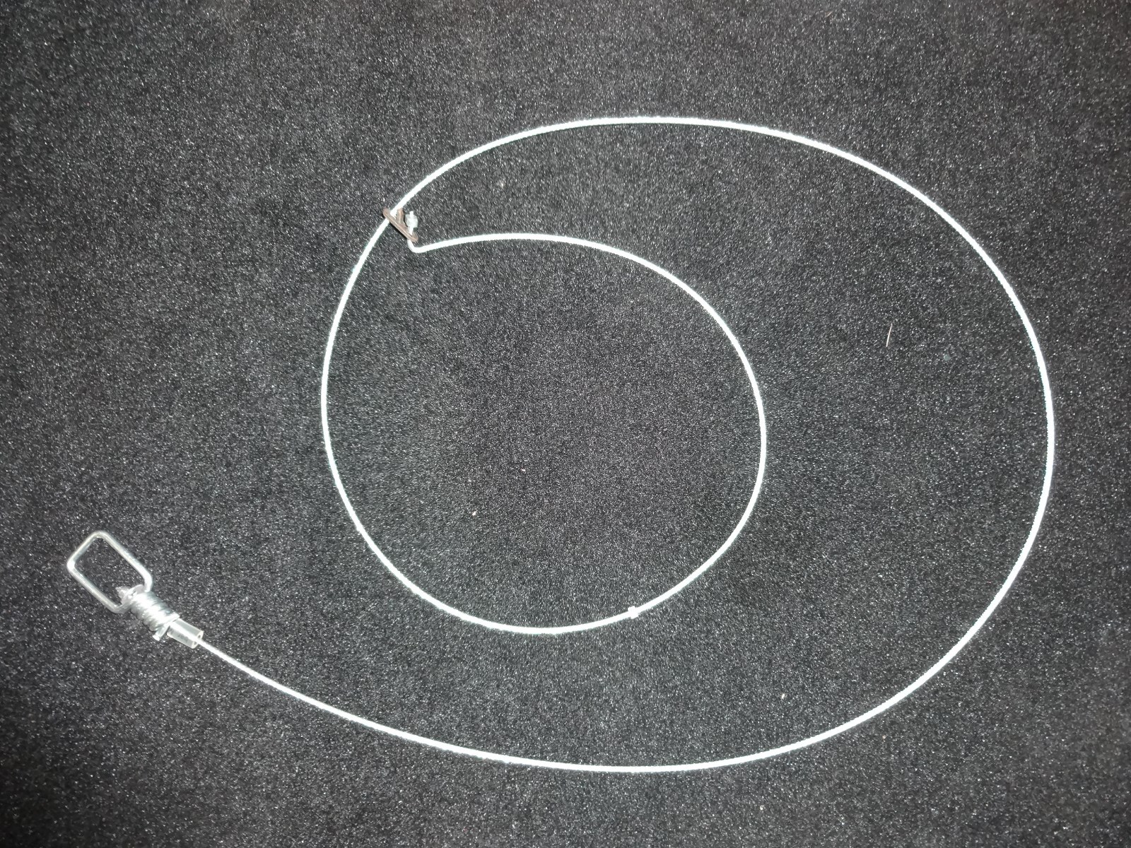 6 SLIM LOCK FOX SNARES BOBCAT BEAVER THIN LOCK SNARES TRAPPING SNARE ...