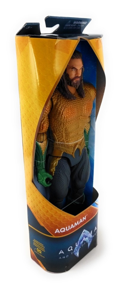 Aquaman 12 Inch DC Action Figure The Lost Kingdom Green & Gold Suit ...
