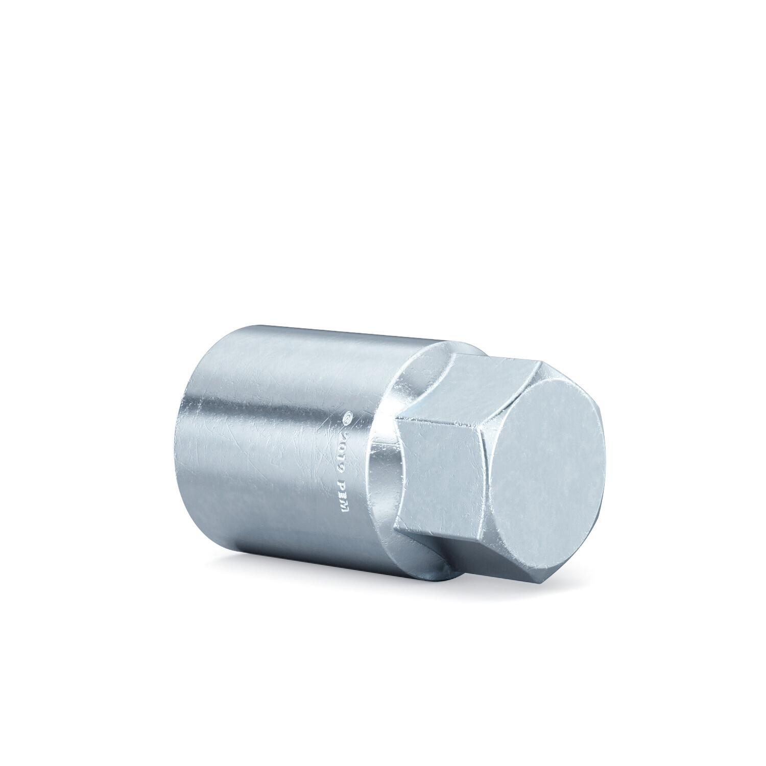 1 Silver Socket Key Tool | for Spline Lug Bolts | 19mm or 3/4" Hex | 5 ...