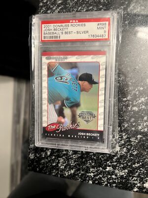 2001 Donruss Rated Rookies Josh Beckett #R98 Baseballs Best-Silver | eBay