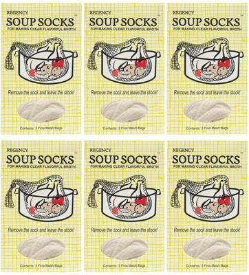 Regency Set of 3 Fine Mesh Soup Socks/Soup Stock Bag (6-Pack) | eBay