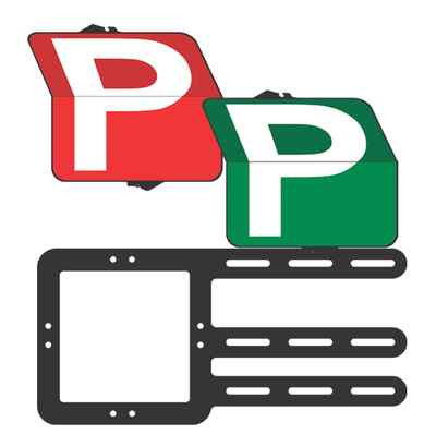 P Plate Driver "Rippa" Pack Red P and Green P Plate - Clip Plate | eBay ...