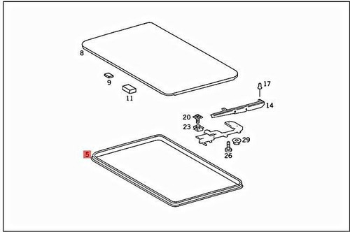 Genuine MERCEDES W126 W140 W463 G-CLASS W463 Sealing 1407800098 | eBay