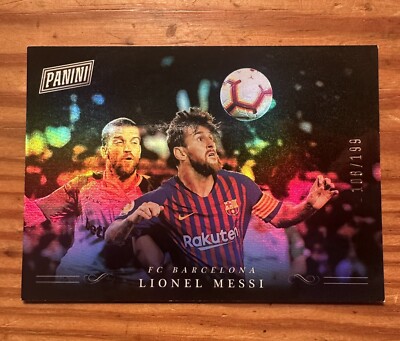 2018 Panini Black Friday Lionel Messi #LM Insert Card /199 Panini ...