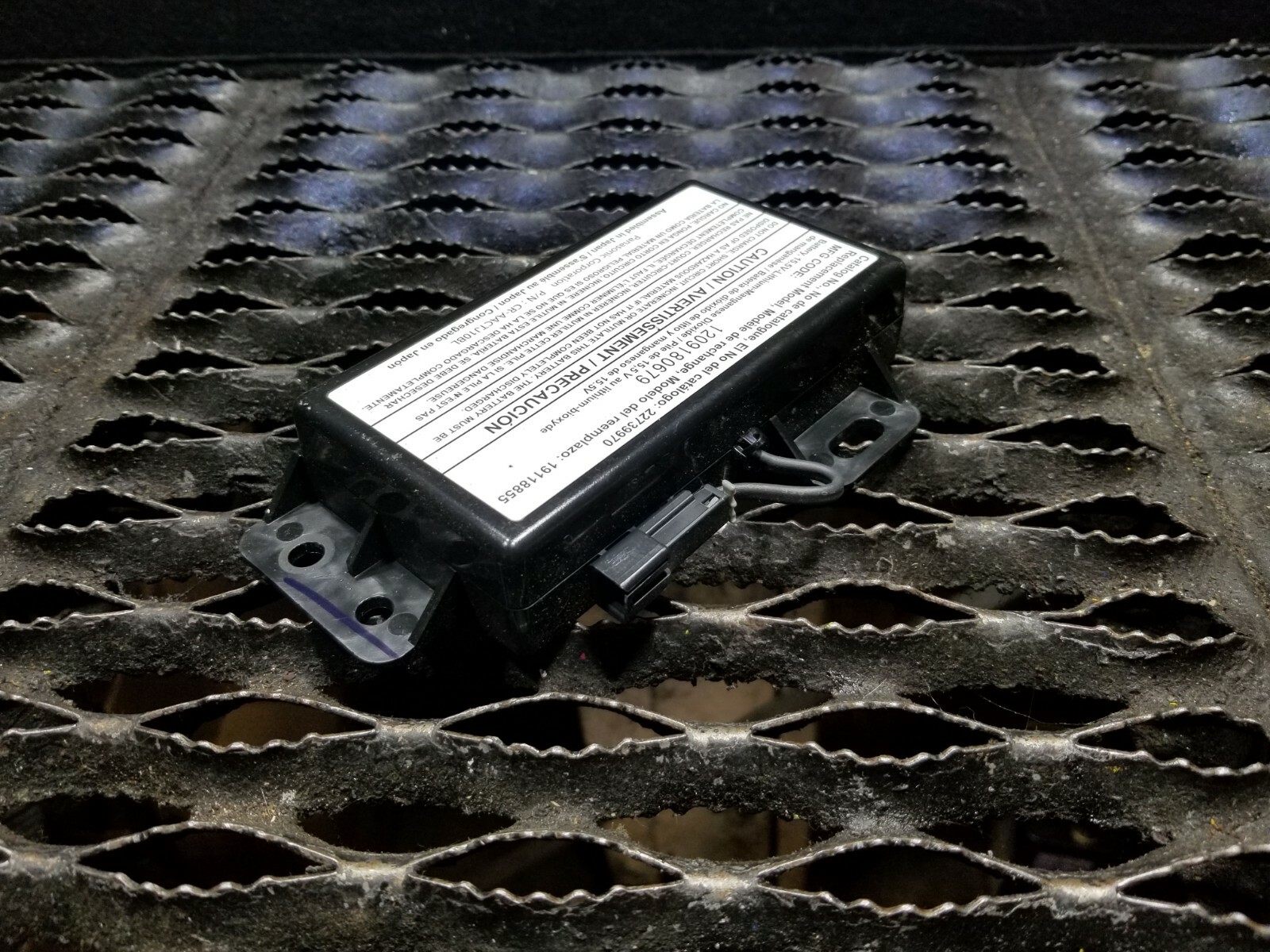 08 09 10 11 12 13 CHEVY IMPALA ONSTAR BATTERY BACK UP COMMUNICATION ...