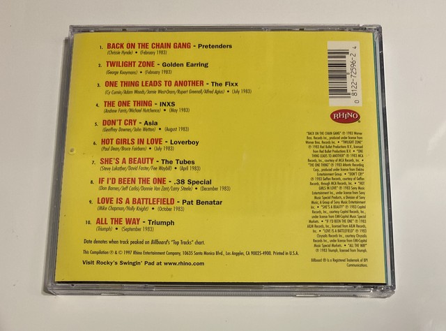 Billboard Top Album Rock Hits 1983 by Various Artists (CD, May-1997 ...