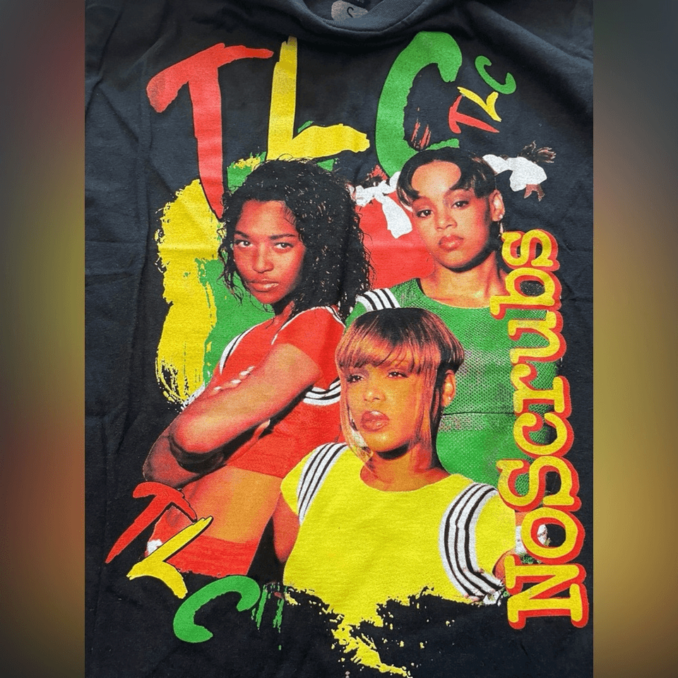 TLC GRAPHIC TEE, NO SCRUBS, small | eBay