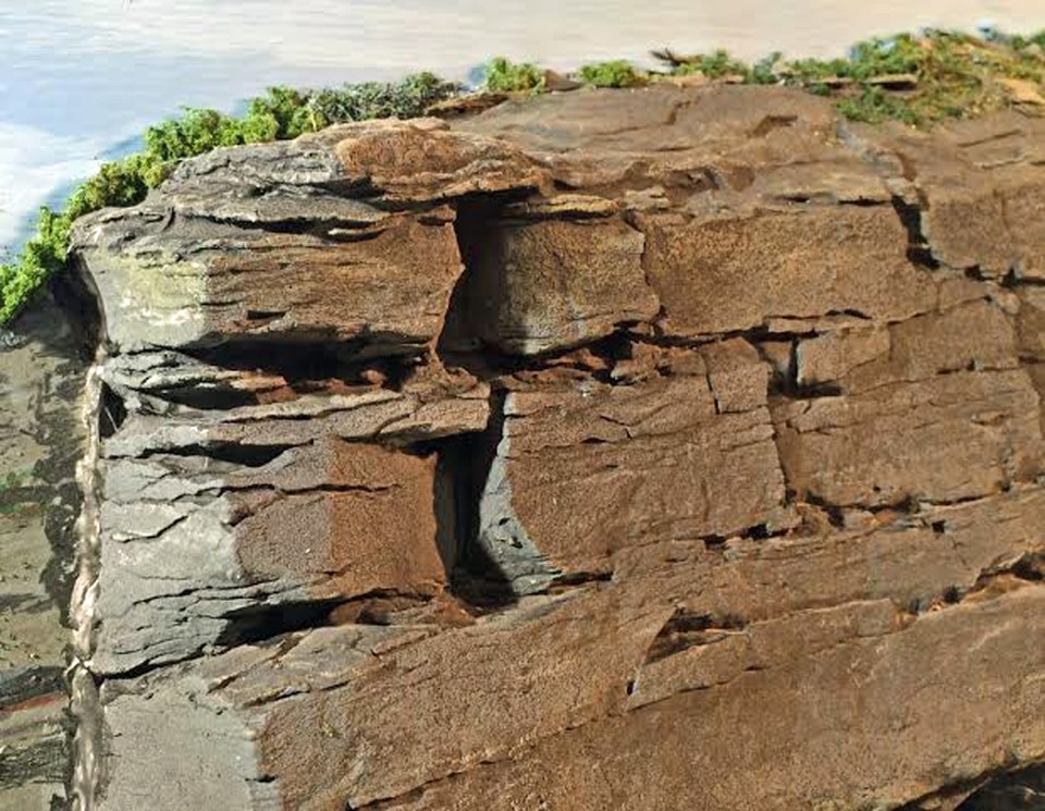 QUARRY 1 HO S O On30 F G Model Railroad Diorama Scenery Latex Rubber ...