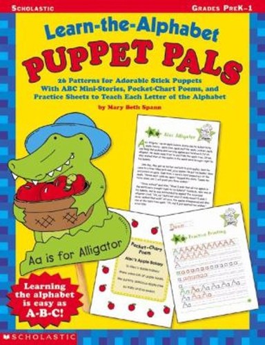Learn-the-Alphabet Puppet Pals : 26 Patterns for Adorable Srick P | eBay