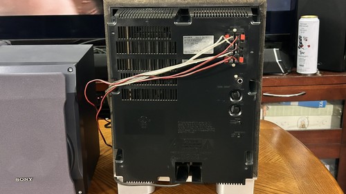 Sony SA-WMS367 Active Subwoofer Magnetically Shielded Type 130W Working ...