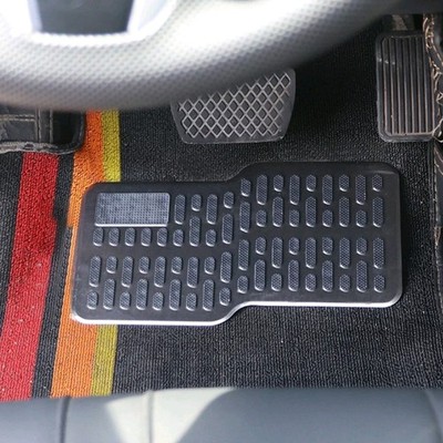 Car Interior Accessories Foot Rest Pedal Plate Non-slip Stainless Steel ...