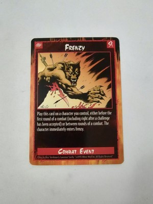 Frenzy - Rage Unlimited - LP Uncommon Rage CCG | eBay