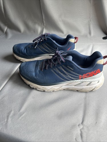 Hoka One One Men’s Clifton 6 1102872 EBPA Blue Running Shoes Size 12 | eBay