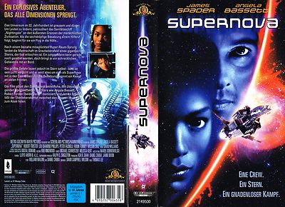 (VHS) Supernova - James Spader, Angela Bassett, Robert Forster, Peter ...