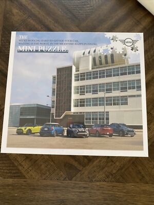 Mini Jigsaw Puzzle, Mini Cooper 1000 pieces, NEW, Sealed | eBay