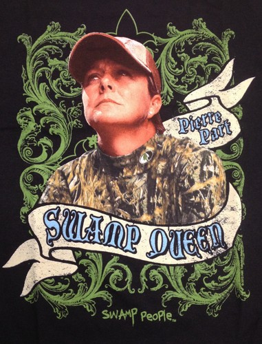 History's Swamp People - Swamp Queen Liz Men's Sizes Graphic T-Shirt ...