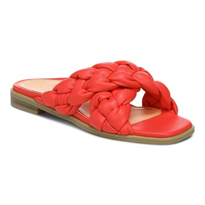 Vionic Kalina Women's Slide Braided Sandals Poppy - 6 Medium | eBay