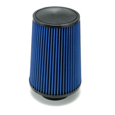 4'' 102mm Long High Flow Inlet Cone Dry Filter Cold Air Intake ...