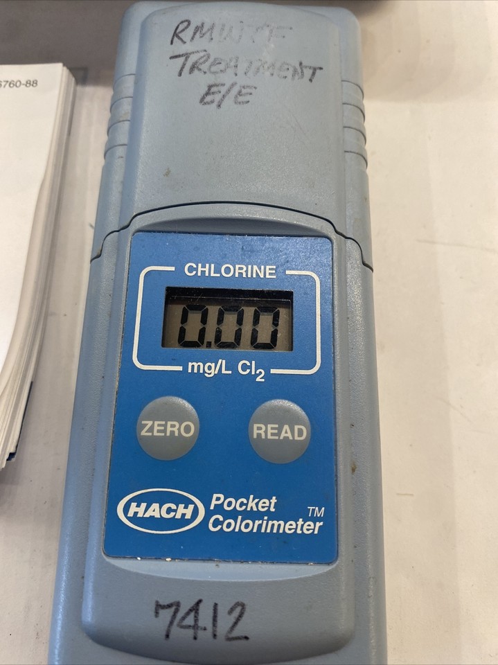 Hach 46770-00 Chlorine Pocket Colorimeter | eBay