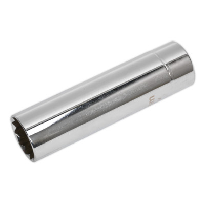 Sealey Spark Plug Socket with Magnetic Retainer 14mm 3/8"Sq Drive 12 ...