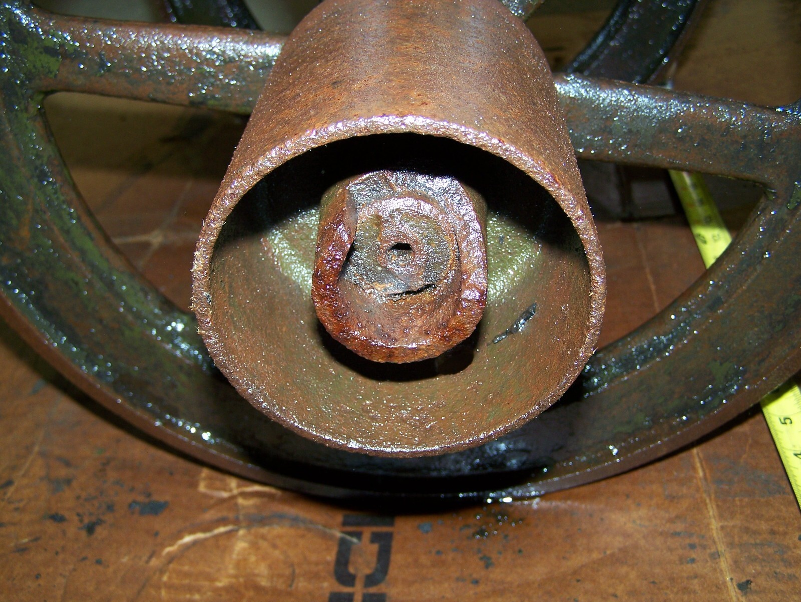 SIMPLICITY 1 1/2hp CRANKSHAFT Flywheels Hit Miss Engine Steam Tractor ...