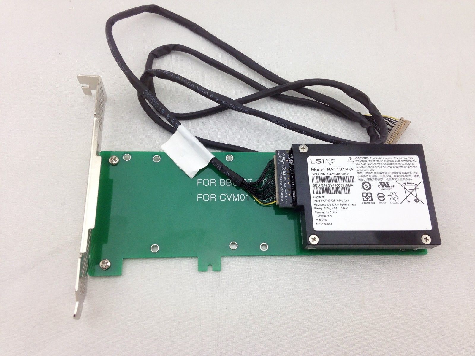 LSI LSI00291 BBU-BRACKET-05 Mounting Bracket for LSI ibbu 07 08 09 RAID ...