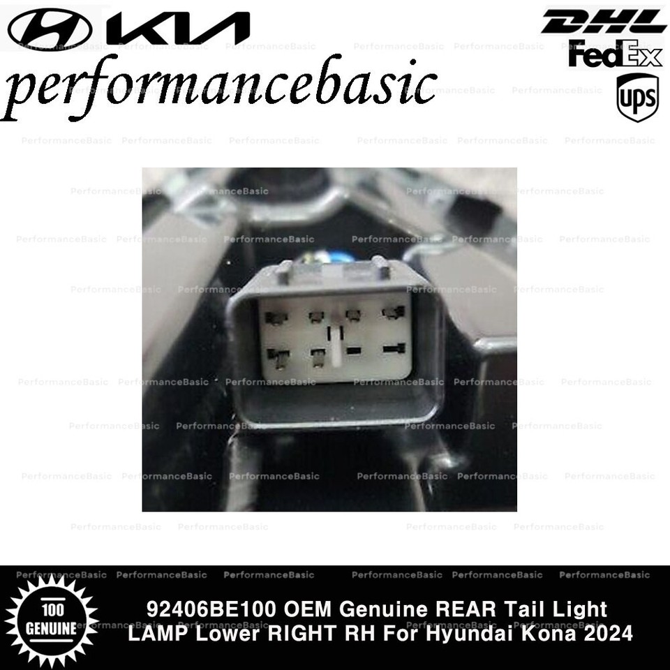 92406BE100 OEM Genuine REAR Tail Light LAMP Lower RIGHT RH For Hyundai ...