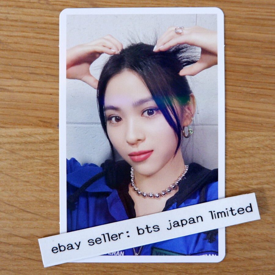 ITZY Ryujin Voltage Official Photocard Photo card A B Normal Japan FC ...