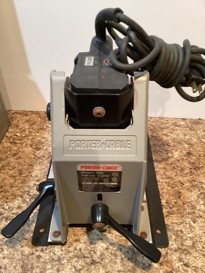 Porter Cable Model 550 Pocket Cutter With Metal Case | eBay