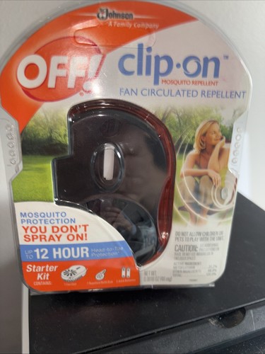 OFF! Clip-on Mosquito Repellent Fan Starter Circulating Kit Sealed | eBay