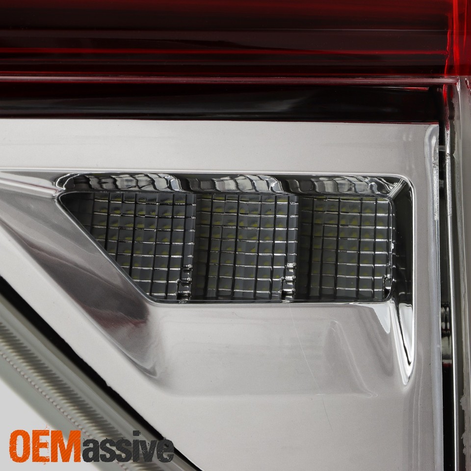 For 2020-2023 GMC Acadia Full LED Inner Tail Light Chrome Inner ...