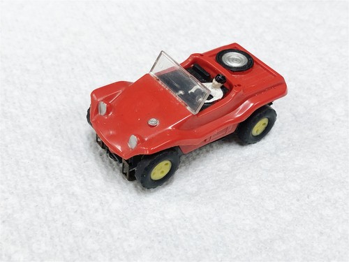 1960s AURORA T JET SLOT CAR DUNE BUGGY RED NICE WORKING CONDITION | eBay