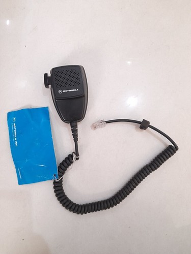 MOTOROLA PUSH TO TALK ADAPTER REMOTE SPEAKER MICROPHONE HMN3596A FREE ...