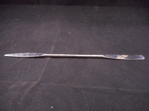 Laboratory Stainless Steel 7” Double-Ended Tapered / Rounded Spatula ...