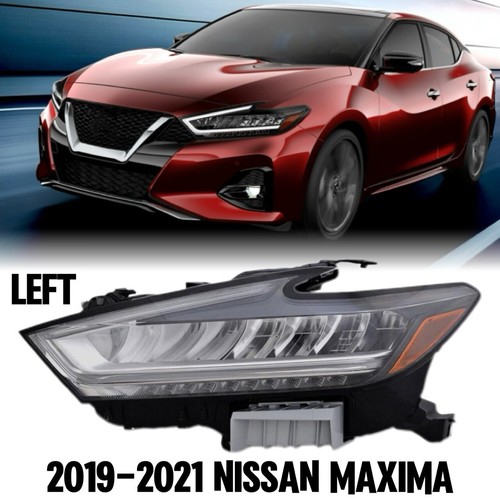 Left LED Headlight Assembly For 2019-2021 Nissan Maxima Driver Side ...