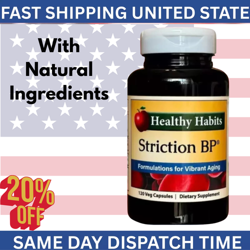Striction BP Advanced Formula Support Healthy Blood Pressure FREE ...