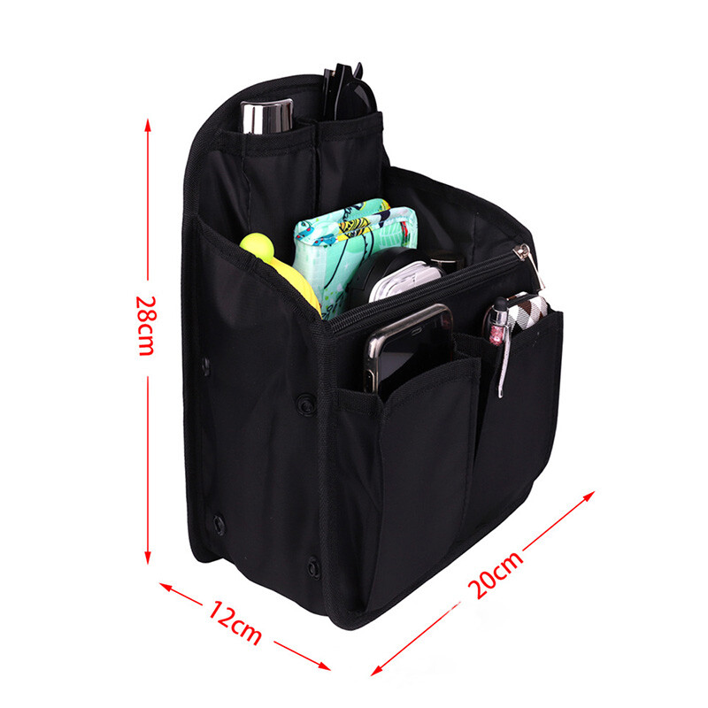 Backpack Organizer Insert Bag Case Multi Pocket Handbag Multi-function ...
