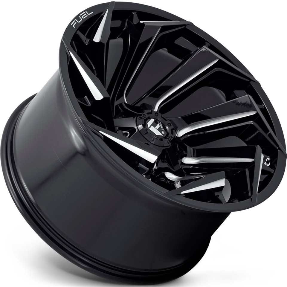 4 Wheels 20" D753 Reaction 20x9 8x170 Gloss Black 1ET 125.1CB ...