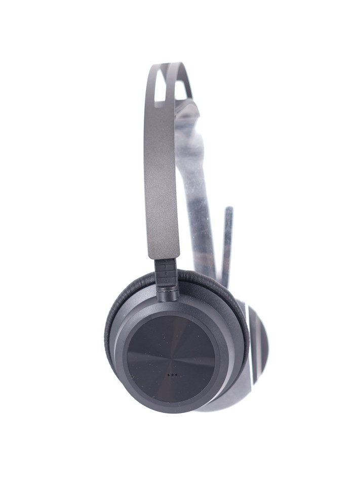 Plantronics Poly Voyager Focus 2 UC Stereo Bluetooth Headset with Stand ...