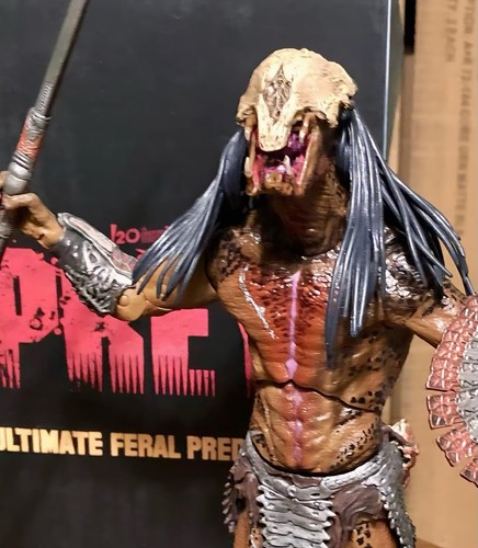New 18CM Feral Predator Figure - Prey Movie Ultimate NECA 7" Action Toy ...