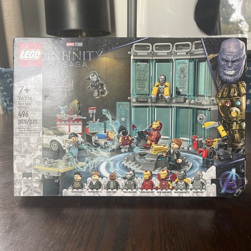 LEGO Marvel Infinity Saga 76216: Iron Man Armory | New In Box | Free ...
