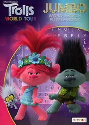 Trolls World Tour - Jumbo Word Search Puzzle Book | eBay