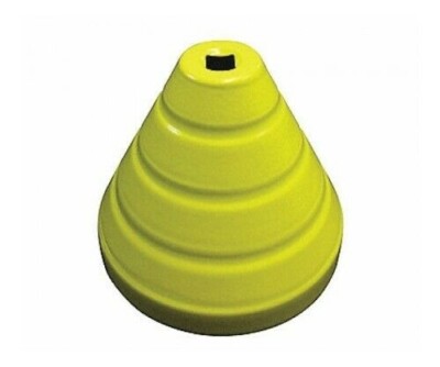 Rubberform Recycled Rubber Sign Base & Yellow Cover-SB-RF-SGBS70C-1-3/4 ...